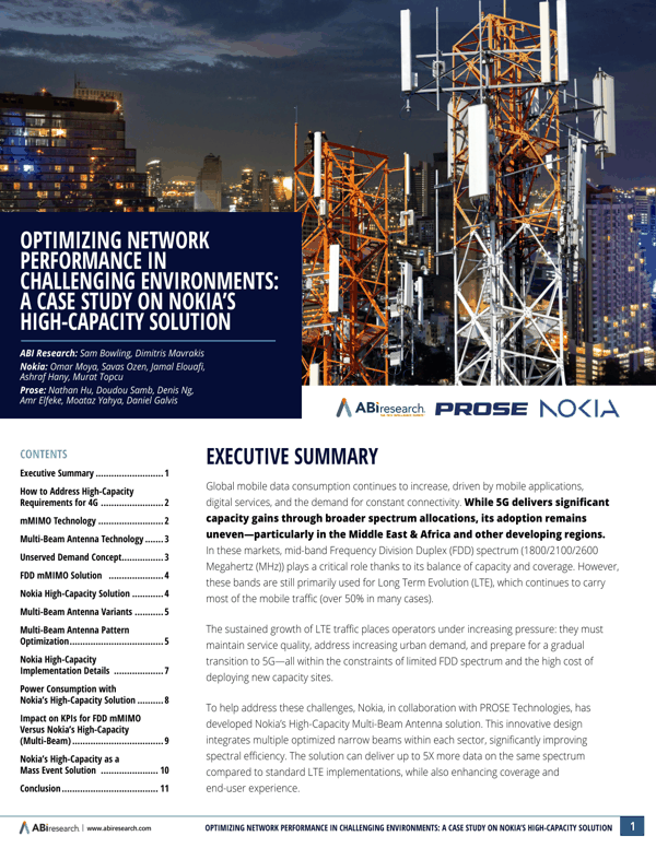 Whitepaper | Optimizing Network Performance In Challenging Environments